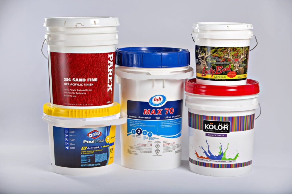 Unlock 5 Free Plastic Pail Samples Info from M&M Industries